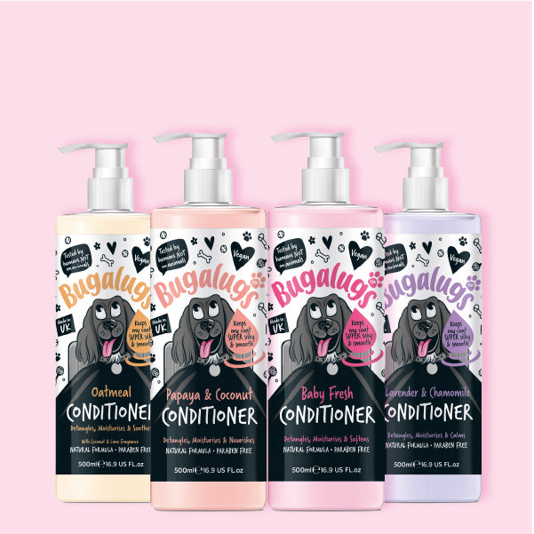 Dog Conditioner | Bugalugs Traditional & Leave-in Conditioner for Dogs ...