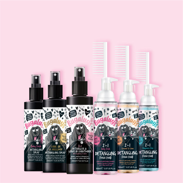 Dog Detangling Sprays & Combs | Condition, detangle and nourish ...