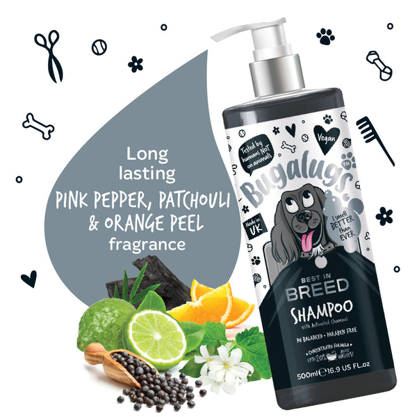 Bugalugs Best in Breed Dog Shampoo | Luxury Scent Shampoo for Dogs ...