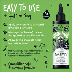 Bugalugs Antiseptic Ear Drops for Dogs, Cats and Other Pets – Bugalugs ...
