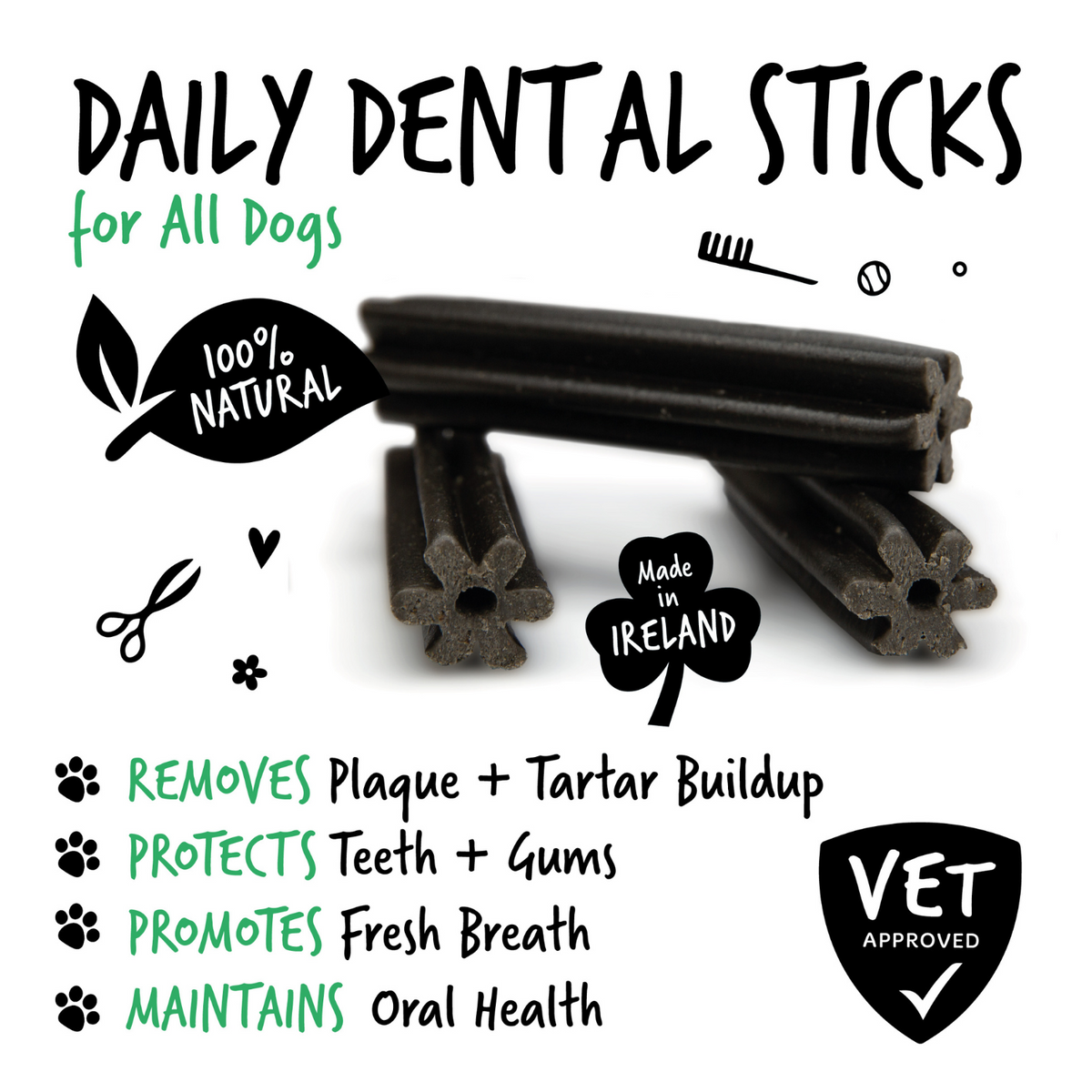 Dental Sticks – Bugalugs Pet Care