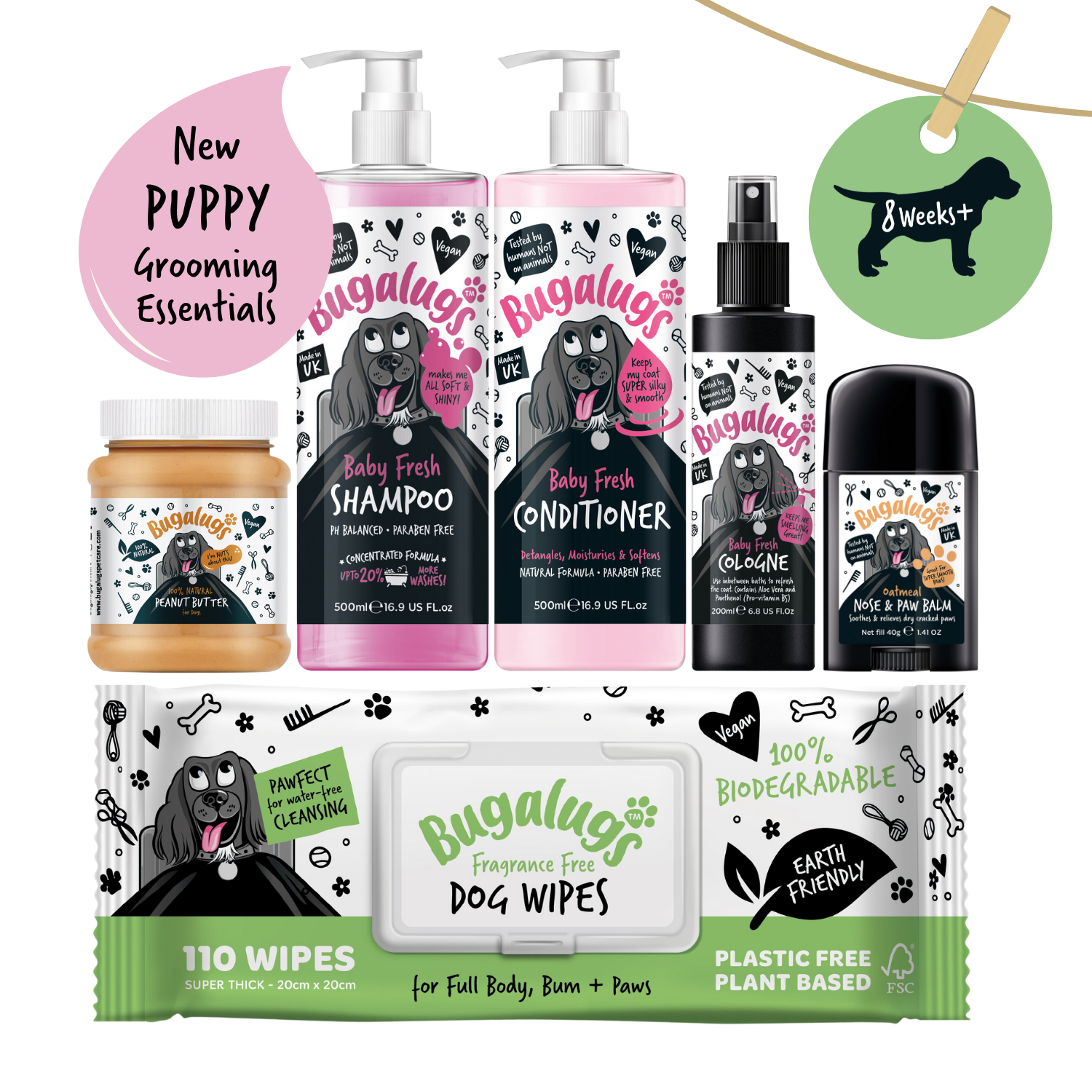 Puppy Grooming Essentials Bundle – Bugalugs Pet Care