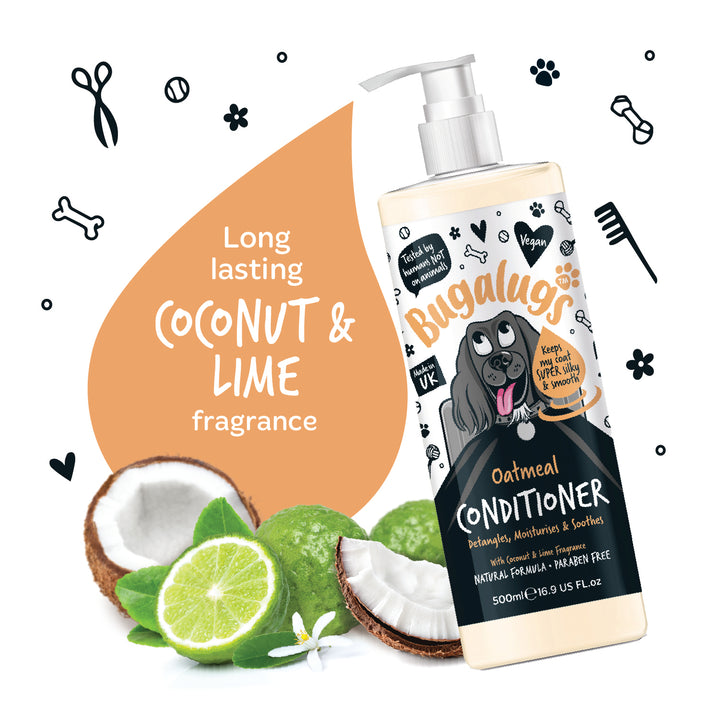 Dog Conditioner | Bugalugs Traditional & Leave-in Conditioner for Dogs ...