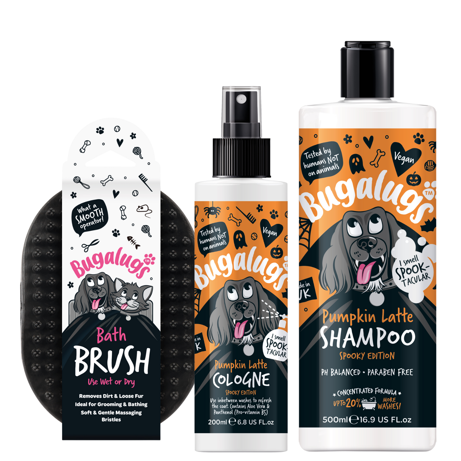 Bugalugs Zingy & Bath Brush Bundle – Bugalugs Pet Care