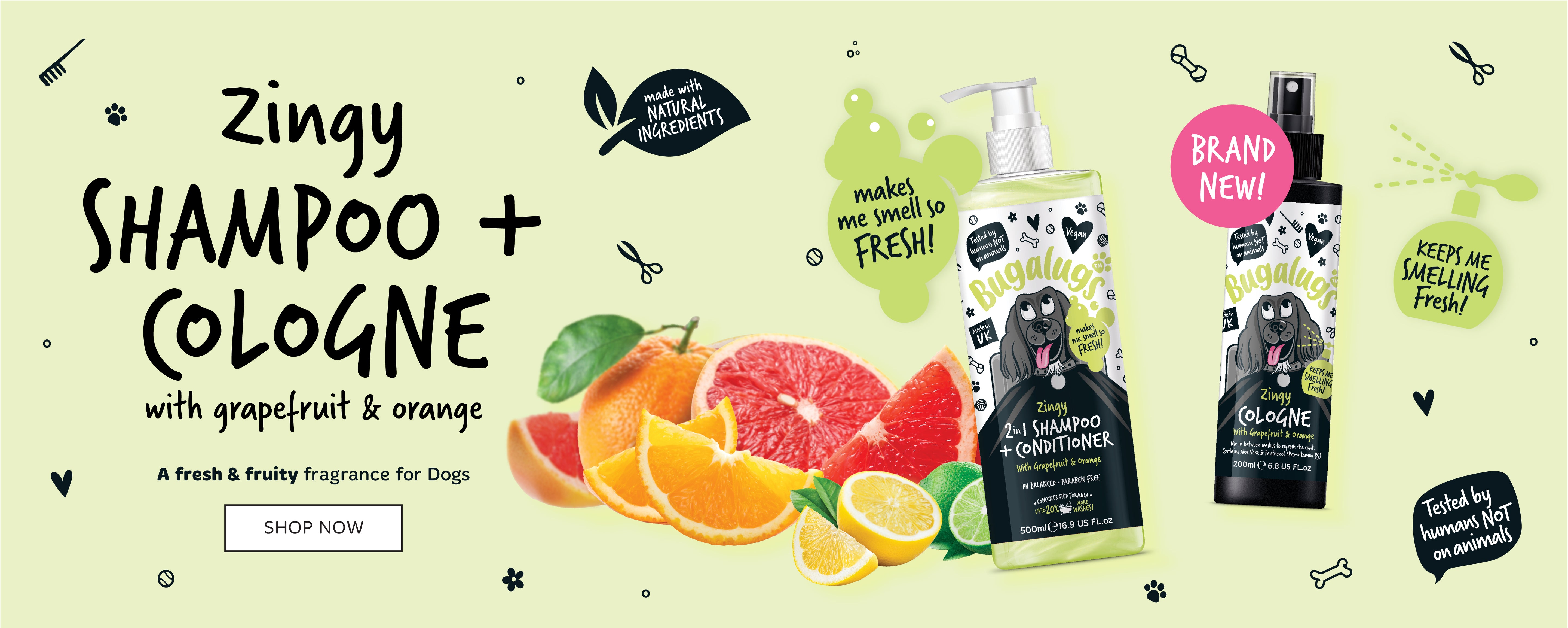 Bugalugs Pet Care | Pet Grooming, Dental & Heath Care Made in the UK