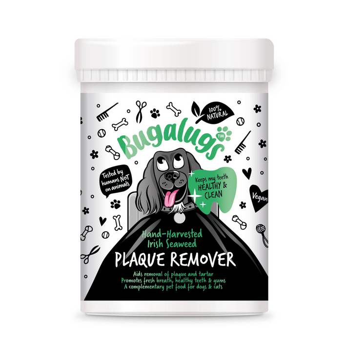 Bugalugs Hand-harvested Irish Seaweed Pet Plaque Remover Powder 200g ...