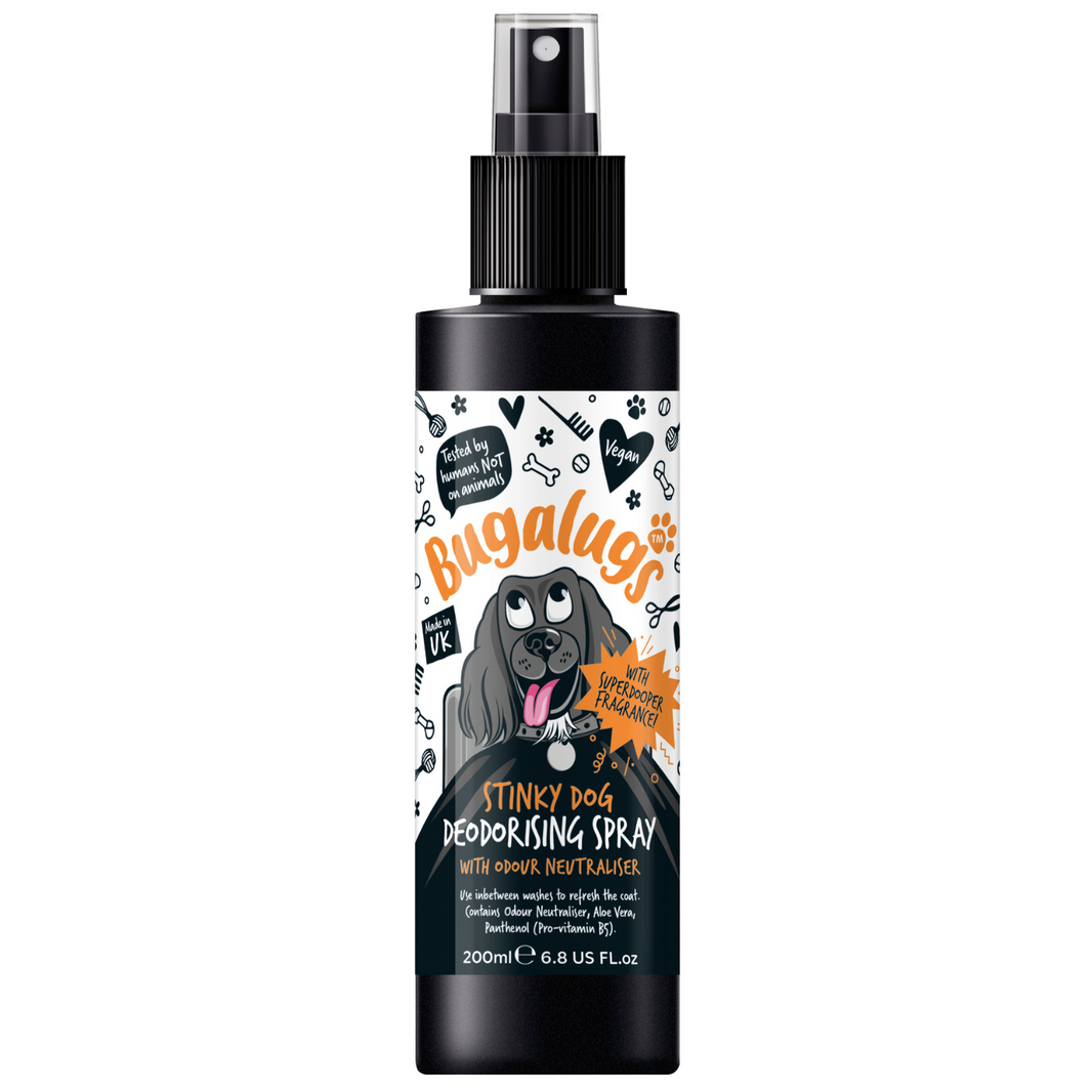 Dog Deodorising Sprays | Bugalugs odour-neutralising Spray for Dogs ...