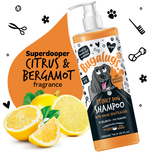 Bugalugs Stinky Dog Fox Poo Shampoo with Odour Neutraliser – Bugalugs ...